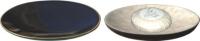 China Marble Resin Bathroom Supplies Contemporary Soap Dish Oval Shape for sale