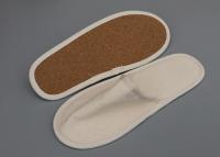 China Cotton Velour Hotel Amenity Supplies Slippers Flip Flop Open Toe for sale