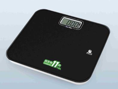 China Eco Power Battery Free Auto Power Generated Weight Scale Black Color for sale