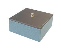 China Hotel Leather Products for High-End Hotels PU Leather Guestroom Jewelry Tray with Arch Lid and Velvet Lining Customizable Size and Color for sale