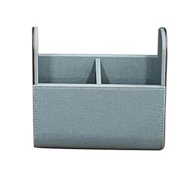 China Customizable Hotel Leather Products TV Controller Holder for High End Hotels with Logo for sale