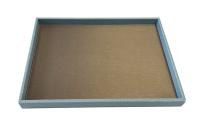China Hotel Leather Products pu leather service trays for hotels customizable colors elegant durable and easy to clean designs for sale