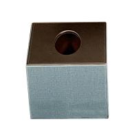 China Hotel Leather Products PU leather square tissue box holders customizable colors and logos designed for elegant hotel guestroom for sale