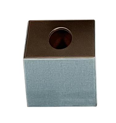 China Hotel Leather Products PU leather square tissue box holders customizable colors and logos designed for elegant hotel guestroom for sale