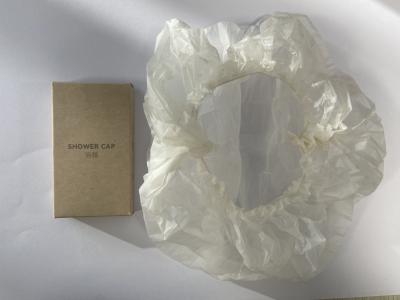 China Eco-friendly Bathroom Supplies Hotel Shower Cap Waterproof Protection for sale
