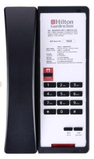 China Modern Hotel Telephone New Design Free Reception Landline for Guestrooms Corded Telephones for sale