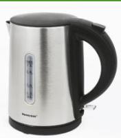 China Best Sell Luxury Electric Kettle with Dry Boil Protection Heating Plate 1 L Kettle for Hotel Guestroom Ues for sale