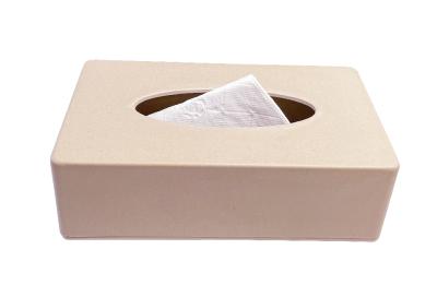 China Green Hotel Solutions: Rice Husk Tissue box for a Sustainable Stay for sale