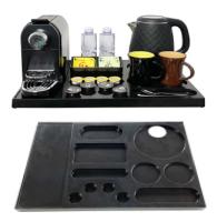 China Eco-Friendly Hotel Amenities Tray Made from Rice Husk Fiber for sale
