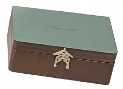 China Hotel Leather Products customizable pu leather coffee capsule box for sale