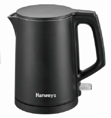 China HANWAYS french brand Electric kettle constructed with stainless steel inner material for sale