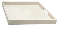 China Durable Elegant PU Leather Amenity Tray Hotel Leather Products Custom Size Color  for Luxury Hotels for sale
