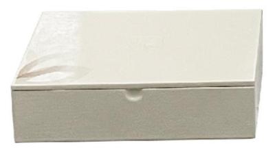 China Hotel Leather Products pu leather guestroom jewelry box with durable design and customizable embossed logo for sale