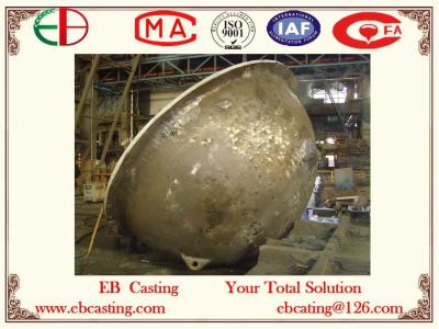 China Sand Cast Melting Pots for Smelting Lead, Al, Zinc, Ni EB4042 for sale