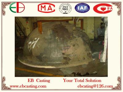 China Cast steel Crucibles foe melting kettles EB4033 for sale