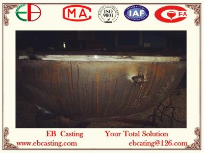 China 20 ton Capacity Melting Kettle Castings Machined EB4041 for sale