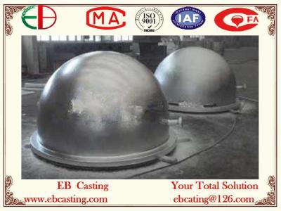 China Melting Pot Crucible Castings 2.5 tons Per Unit EB4055 for sale