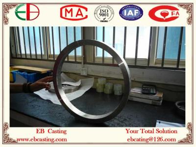 China Pure Nickel Seat Ring Centrifugal Castings EB13047 for sale