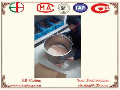 China EB 13050 Annealed Condition High Cr White Iron Valve Liners Centrifugal Casting for sale