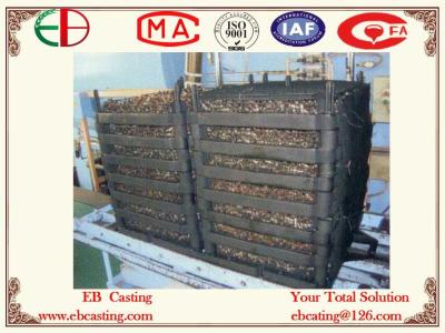 China Heat-resistance Steel Heat Treatment Baskets At Furnace Service EB22134 for sale