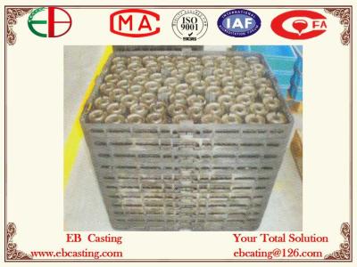 China Stainless Cast Steel Baskets Loading Small Parts On Heat-treatment Ovens EB22137 for sale