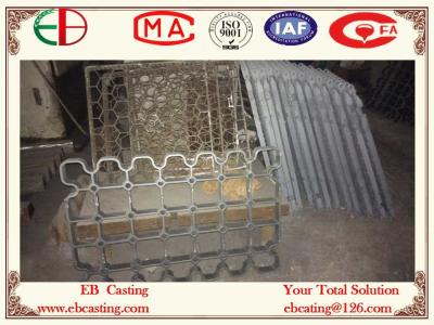 China Corrugated Iron Material Trays Resistant to High Temperature Wear & Corrosion Heat treatme for sale