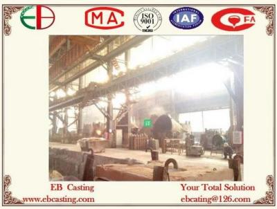 China Big Size Steel Melting Pot Casting in Cleaning and Grinding Process EB4018 for sale