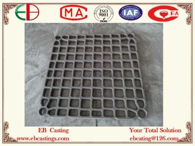China Heat-treatment Tray Castings 367x367x18mm Stainless Steel EB22177 for sale