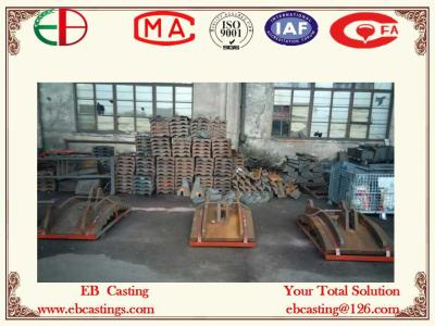 China ASTM A128 Grade C Mn Steel Parts for Crushers 150mm Thick EB19008 for sale