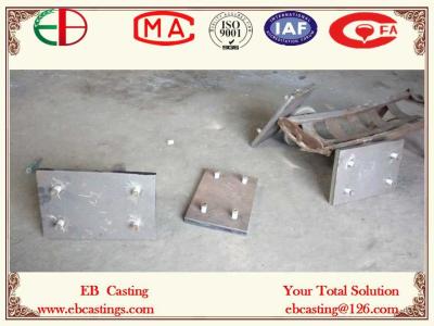 China High Cr Duaplates with Mild Steel Back Plates EB11002 for sale