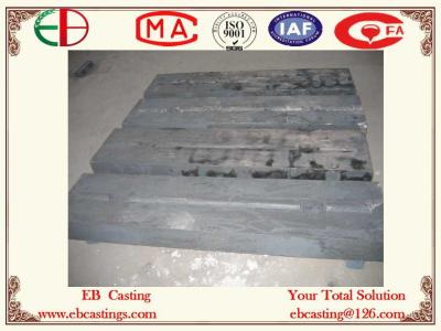 China ASTM A532 Cr20Mo High Chrome Casting Impact Plates for Impact Crushers Higher Stability & for sale