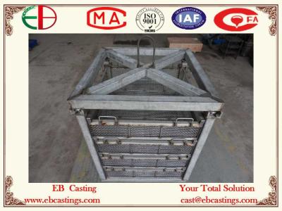 China Aluminum Alloy Parts Solution Treatment Welding Material Baskets  No Deformation Longer Life EB22289 for sale