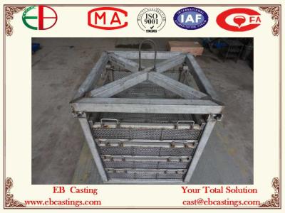 China EN10088 X2Cr18Ni9 Stainless Steel Charging Material Baskets for Heat-treatment Furnances with Welding Process EB22284 for sale