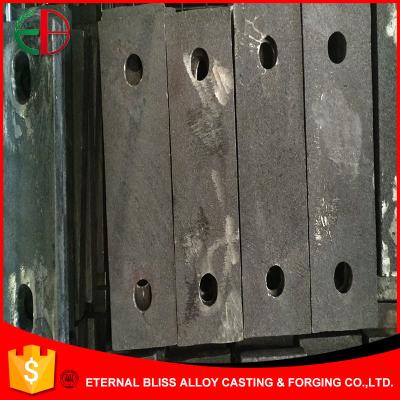 China Ni-hard Casting Wear Plates Chute Liners 20mm Thick EB10027 for sale