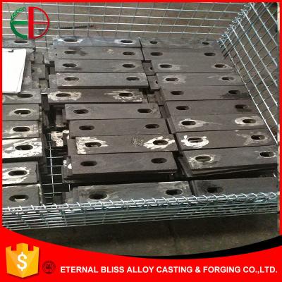 China Ni-hard Bolted Plates ASTM A532 Class I Type C NiCr White Iron  HRC56    EB10009 for sale