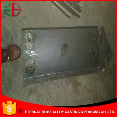 China HBW510Cr2 Heavy Plates Arc Plates 50mm Thick Ni-hard Casting Iron Parts  EB10030 for sale
