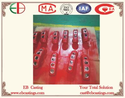 China ZAlSi5Cu1Mg Aluminum Gravity Castings Painting Red Color EB9082 for sale