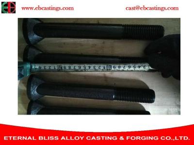 China 304 Stainless Steel Square Bolts for High Temperature Machines EB910 for sale