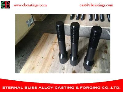China A3 Steel 12.9 Grade Square Head Bolts Units  for High Temperature Machines EB912 for sale