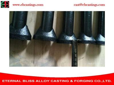 China Heat-treated 4.8 Grade Standard Size Square Bolts ang Nuts Sets EB918 for sale