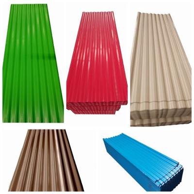 China 4x8 22 Gauge Galvanized Corrugated Steel Sheet Hot Rolled for sale