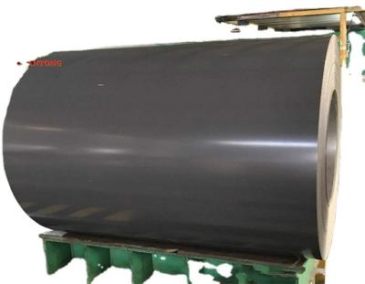 China Ral 9009 PPGI Color Coated Steel Coil Width 600-1500mm Galvanized for sale
