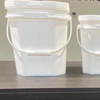 China Customized Heat Transfer Printed 5 Gallon Plastic Buckets With Lids Silk Screen Printing for sale
