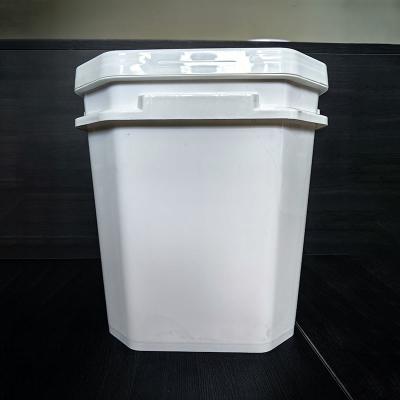 China Seed Keeper Plastic Round Bucket Customized Portable With Logo for sale