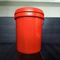China Eco Friendly Round Plastic Pail With Custom Logo Plastic Round Bucket for sale