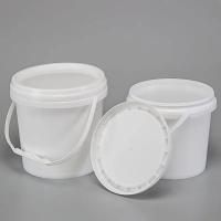 China Customized Logo Durable Reusable Latex Paint Pail With Lid 8000ml for sale