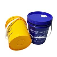 China Latex Paint Plastic Paint Bucket Reusable with Metal Handle Type for sale
