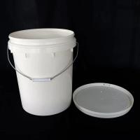 China 25 30 Liter Capacity Plastic Lubricant Bucket For Liquid Storage Demand for sale