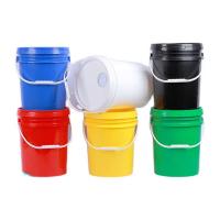 China 25 Liter 30 Liter Stackable lubricant oil bucket for High Capacity Lubrication for sale