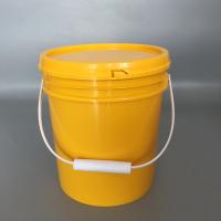 China Customizable Storage Plastic Seed Bucket with Silk Screen Printing for sale